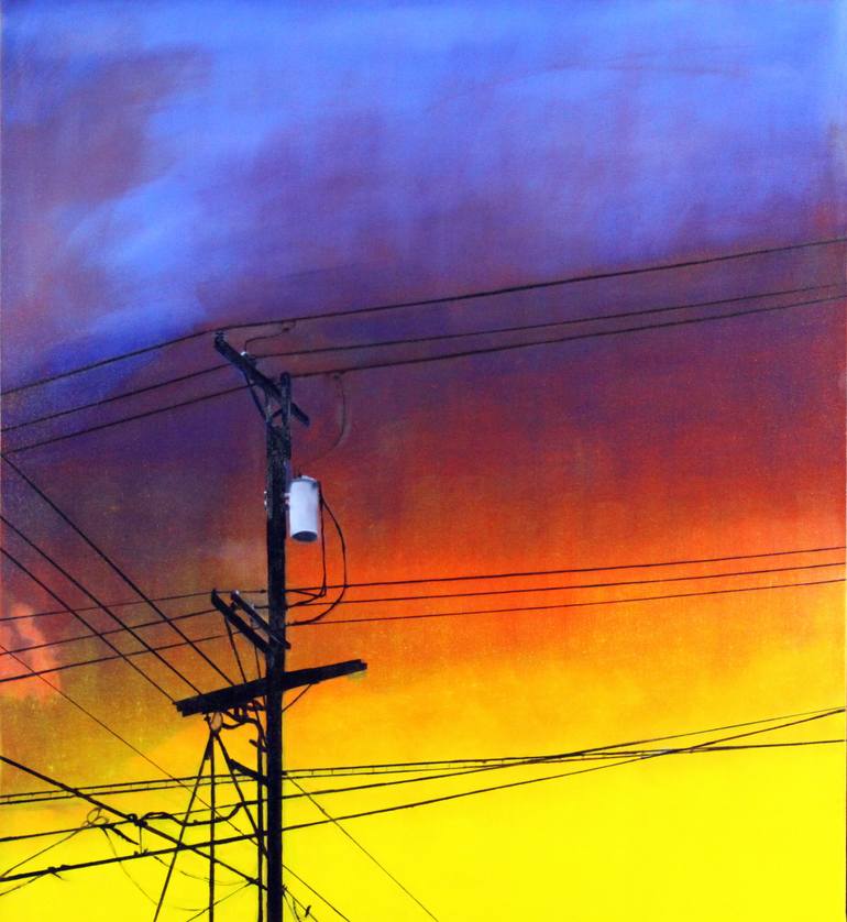 Lines of Communication Painting by W Max Thomason | Saatchi Art