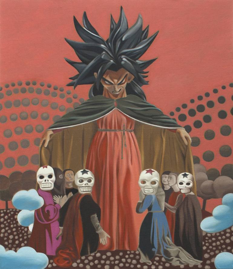 Patron Painting by Mladen Vukres | Saatchi Art