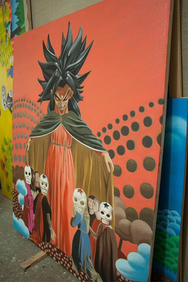 Patron Painting by Mladen Vukres | Saatchi Art