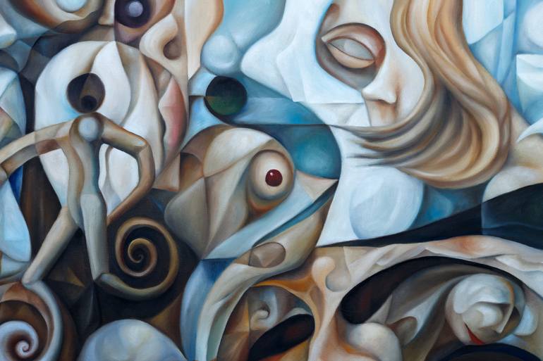 The Story Painting by Alex Lavrov | Saatchi Art