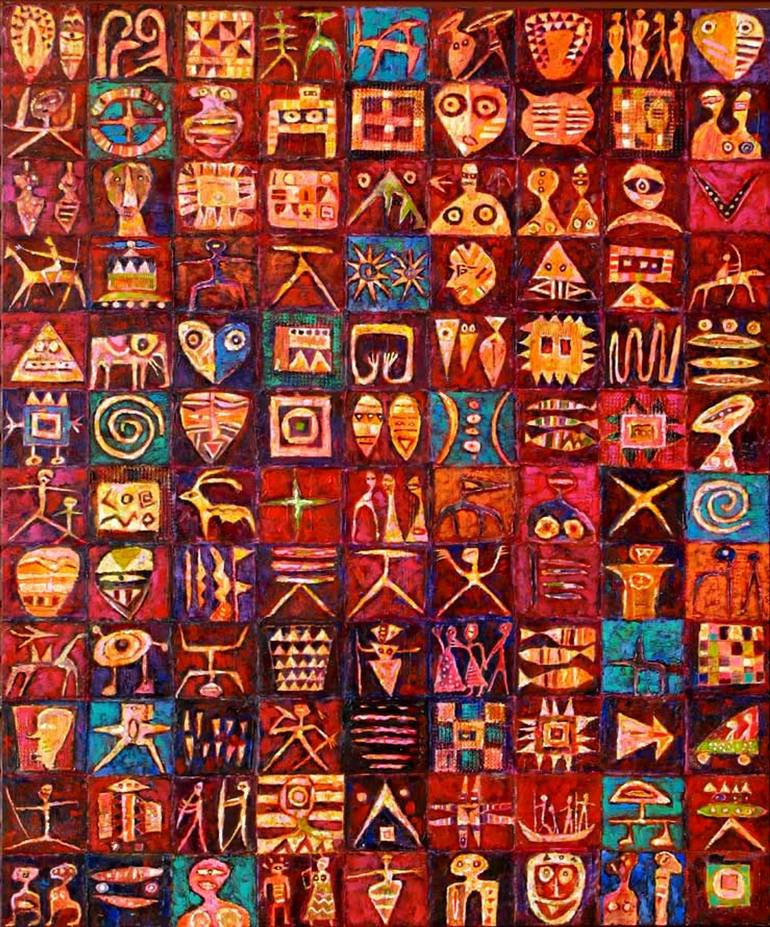 Amazonia Painting by Krzysztof Pajak | Saatchi Art