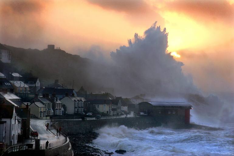 Sennen Storm Photography by Mike Newman | Saatchi Art