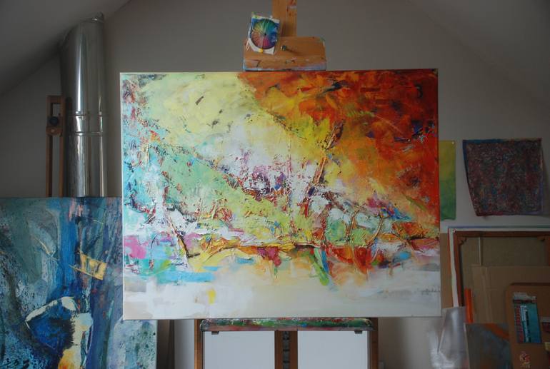 No Title Painting by Carine Van Hee | Saatchi Art
