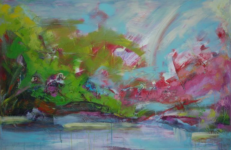 NOT a landscape Painting by Carine Van Hee | Saatchi Art