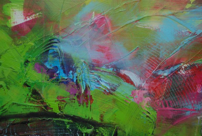 NOT a landscape Painting by Carine Van Hee | Saatchi Art
