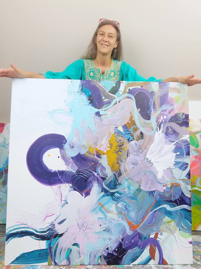 I KNOW YOU Painting by Carine Van Hee | Saatchi Art