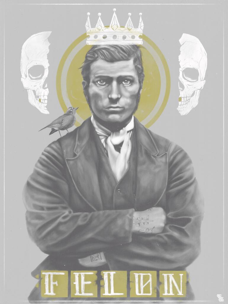 Selfsame Felon Drawing by Jeremy Stout | Saatchi Art