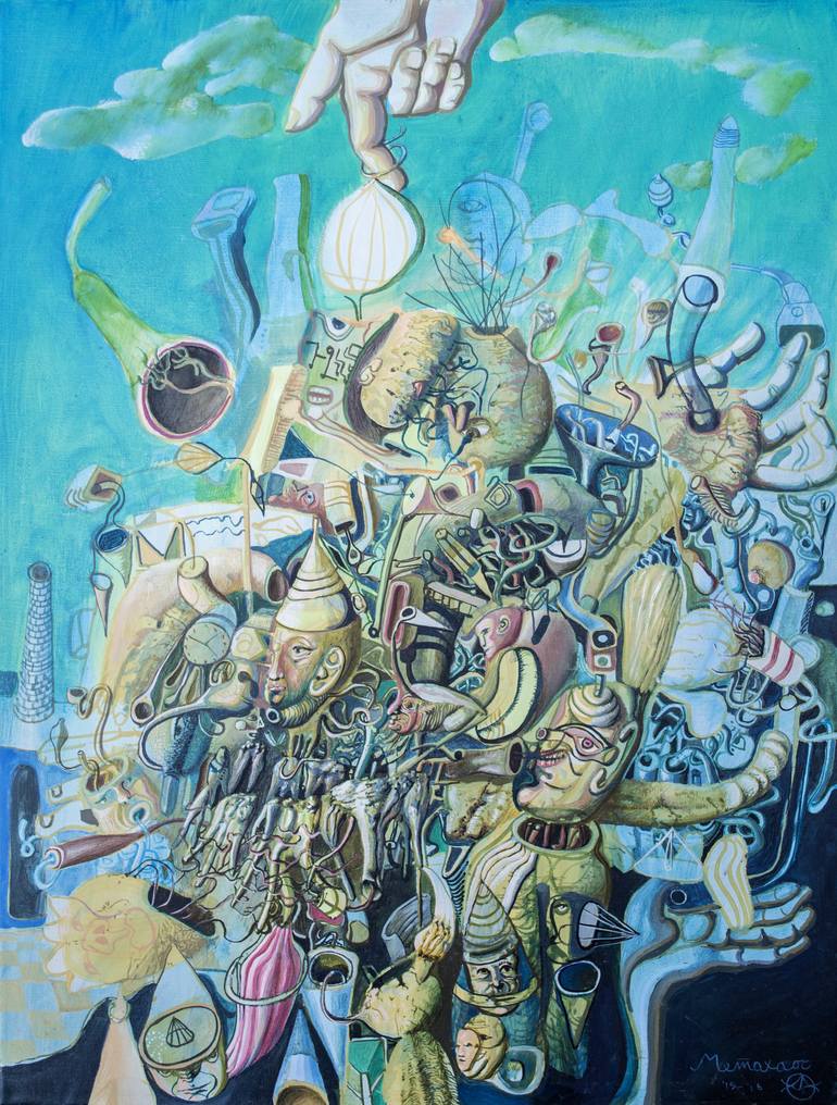 Metachaos Painting by Luka Dedic | Saatchi Art