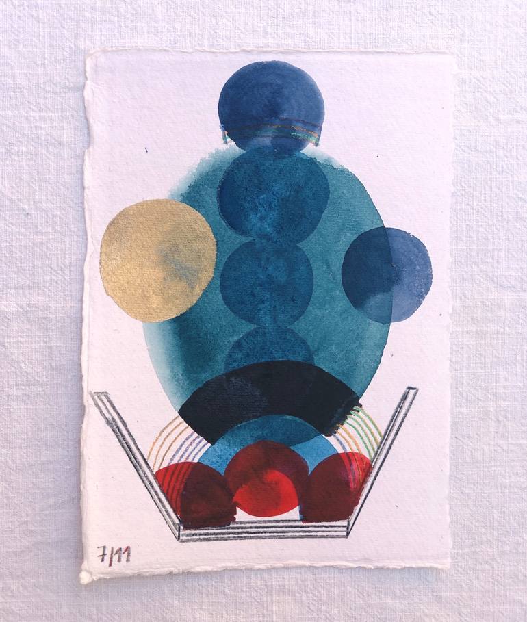 Stillness is still, but definitely not static 7/11 Painting by Graça ...