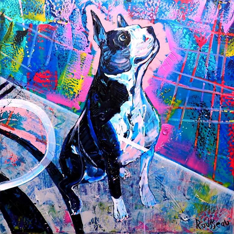 Rosie Painting by mathieu rousseau | Saatchi Art