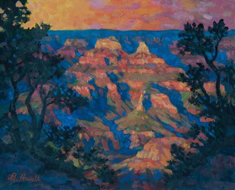 Zoroaster Color Study #1 Painting by Brenda Howell | Saatchi Art