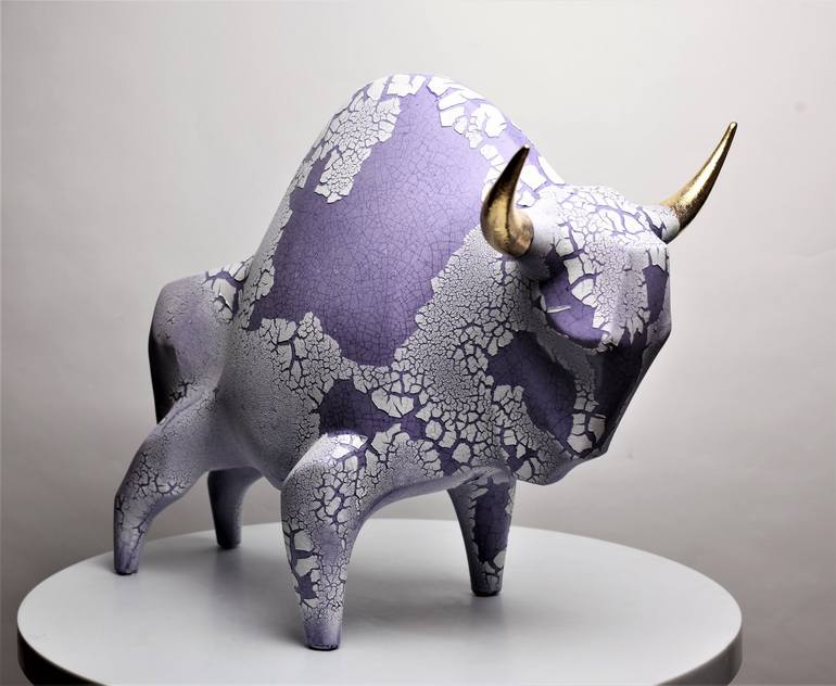 Bison XXL model Snake Sculpture by Mariusz Dydo | Saatchi Art