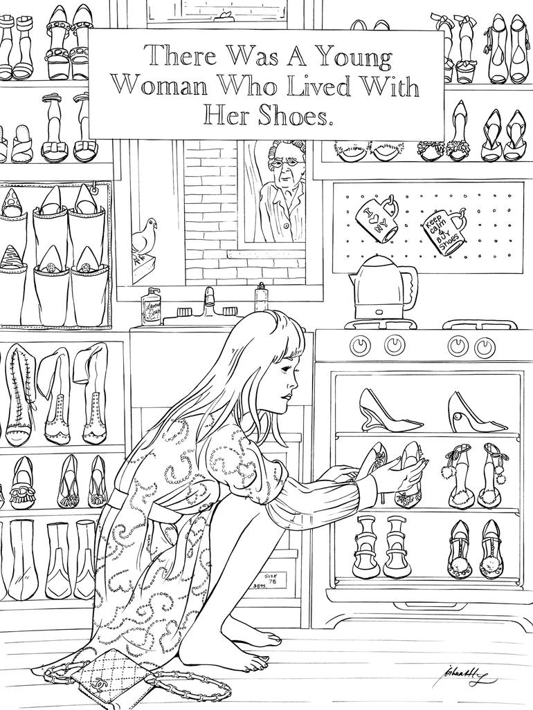 NYC3671 Manhattan shoebox Drawing by Joshua Wong | Saatchi Art