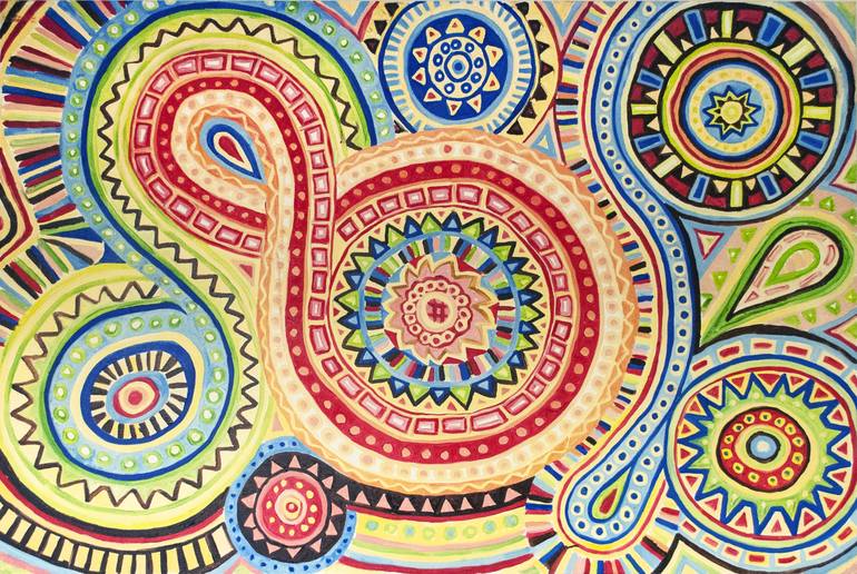 Musette Painting by Pola Hola | Saatchi Art