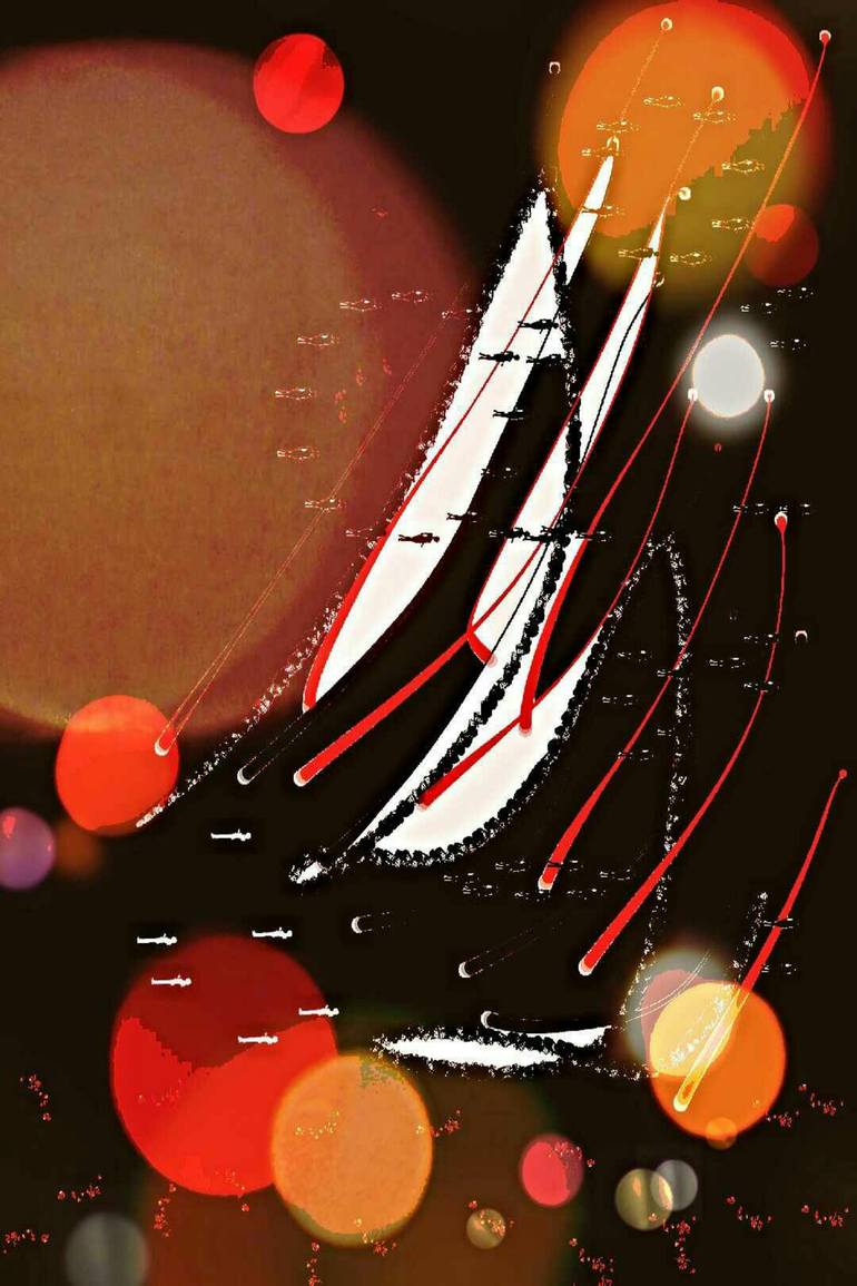 Serene Drawing by Singleton M Tate | Saatchi Art