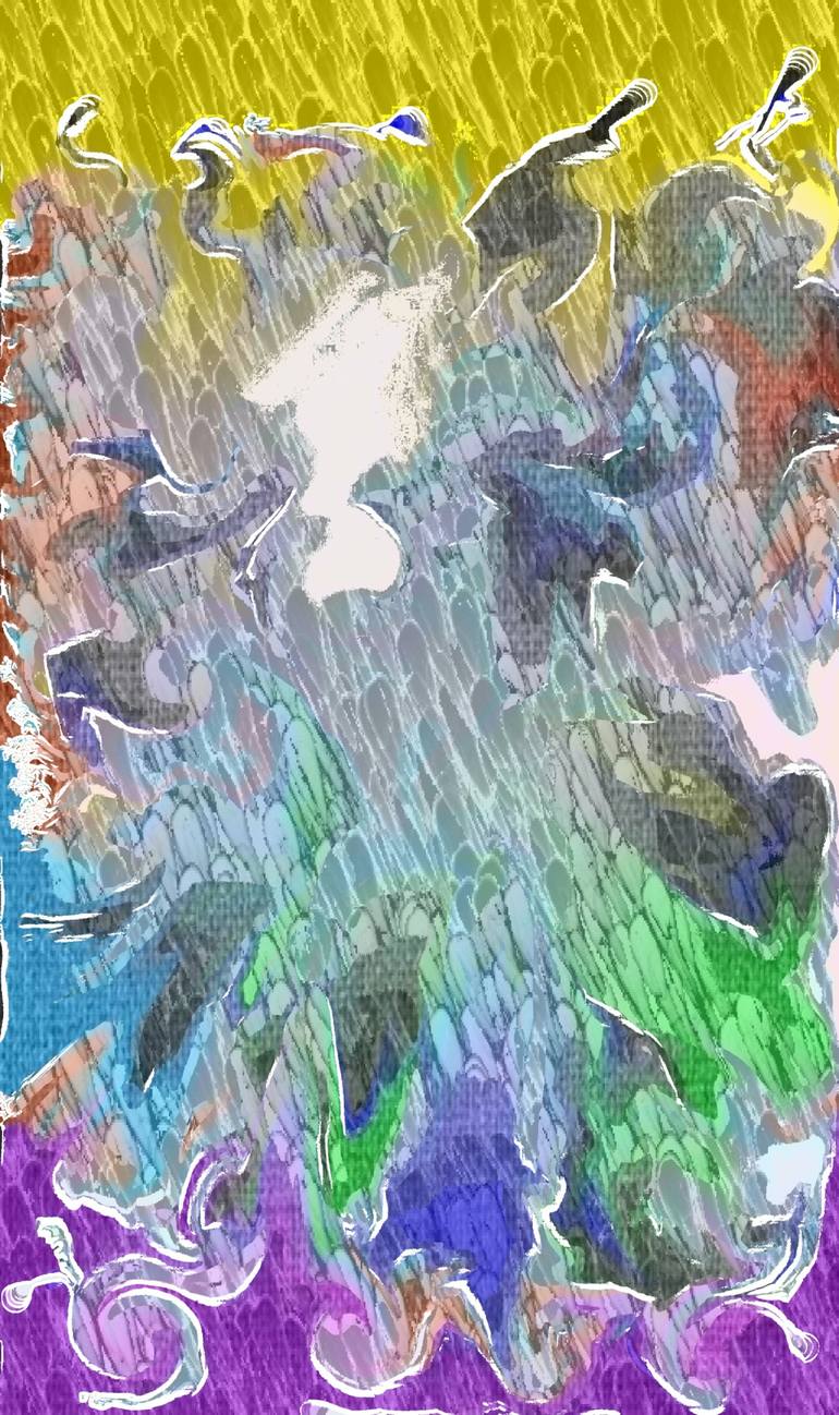 Manipulate Drawing by Singleton M Tate | Saatchi Art