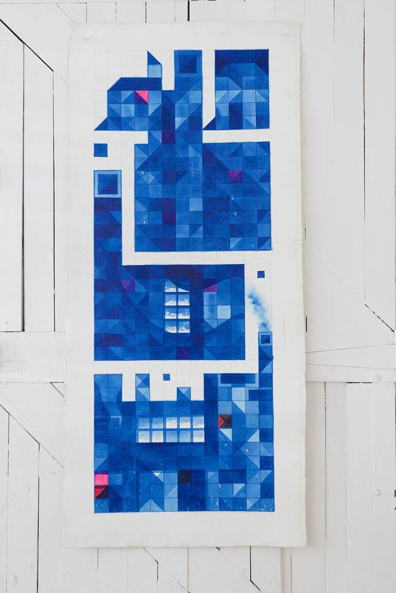 Blue Monday Painting by Robert Withers | Saatchi Art