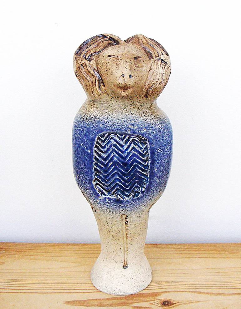 Khnum - Ram Headed Ancient Egyptian God - Ceramic Sculpture Sculpture ...