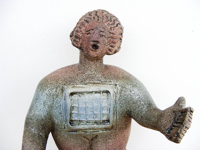 Opera Singer from Gounod’s Faust - Ceramic Sculpture Sculpture by Dick ...