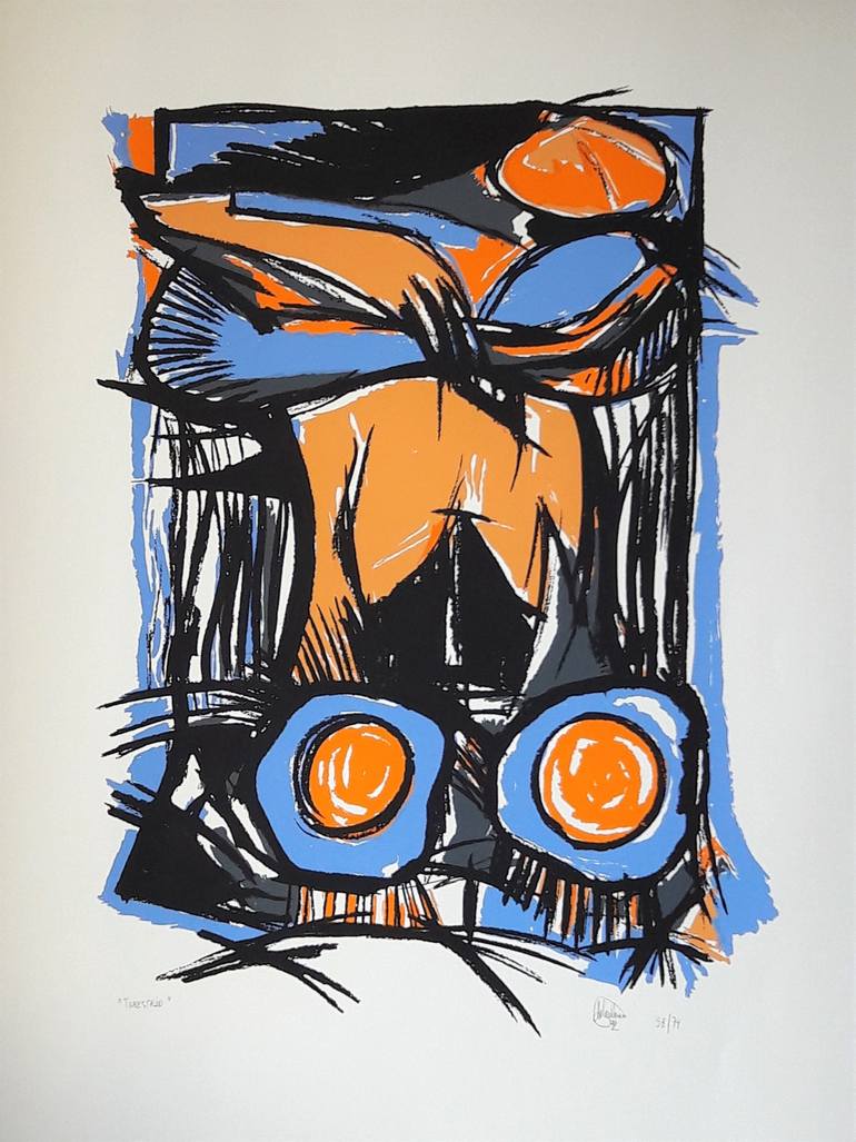 A Walk in the Park - Limited Edition 58 of 74 Printmaking by Ingrid De ...