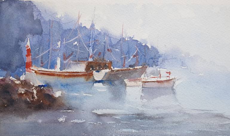 Stil and Safe Painting by Cihan Polat | Saatchi Art