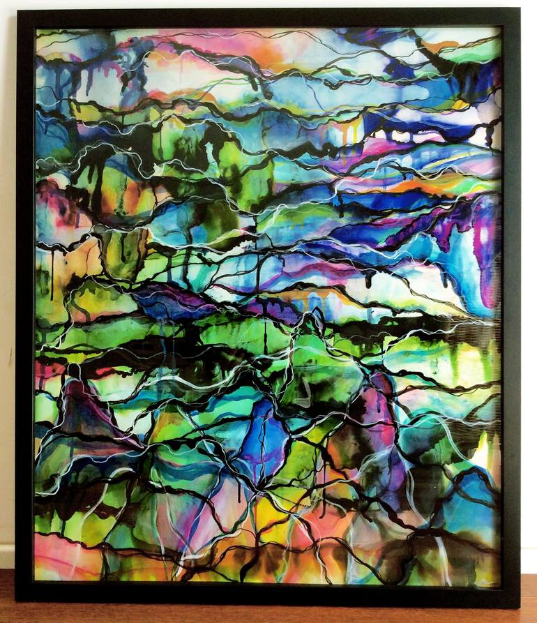 Transcendence Painting by Celeste Wrona | Saatchi Art