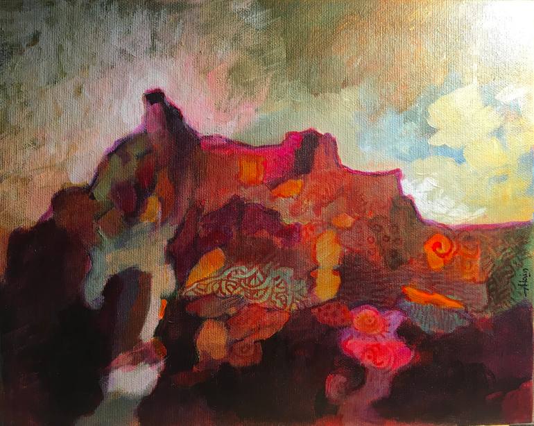 De la neige? C’est quoi ça ? Painting by Alain Godefroid | Saatchi Art