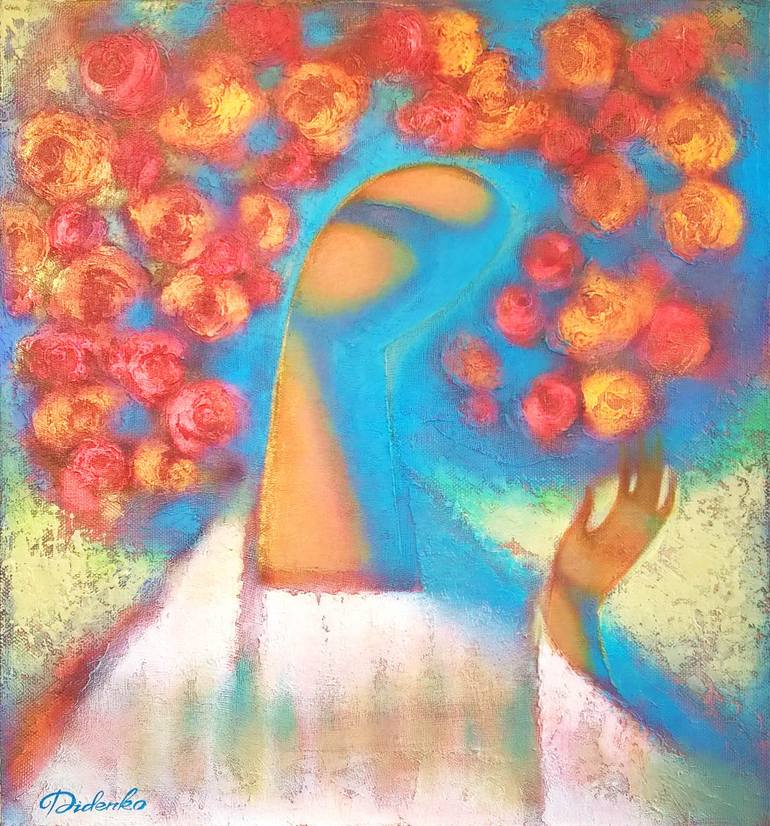 Mariya`s dreams Painting by Anna Didenko | Saatchi Art