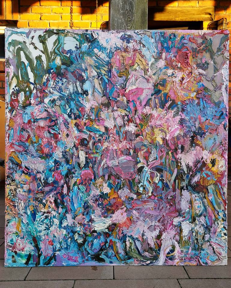 Bloss.Listopad / Bloss.November Painting by Barbara Szwedowska ...