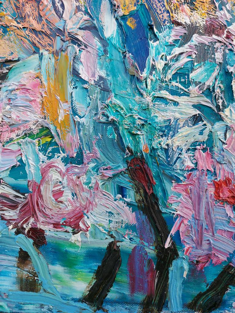 Bloss.Listopad / Bloss.November Painting by Barbara Szwedowska ...