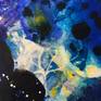The Aqua Painting by Effat Pourhasani | Saatchi Art