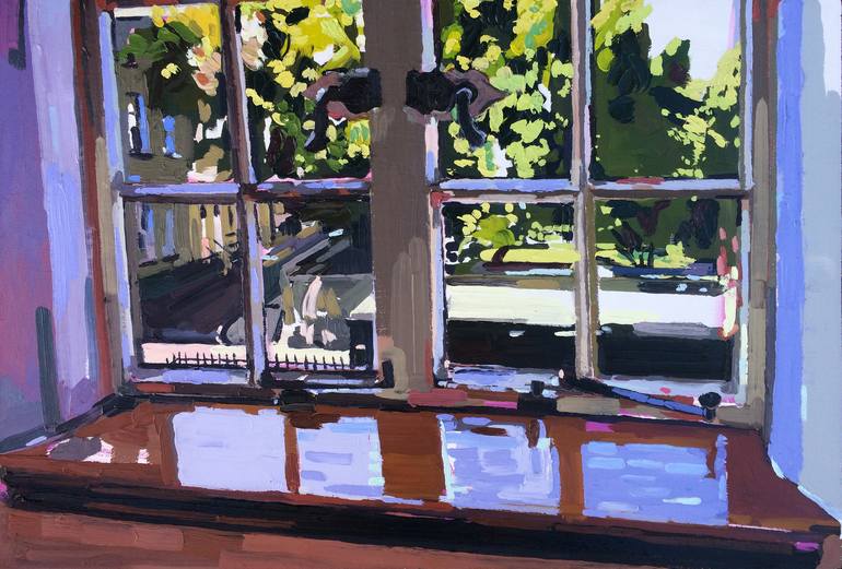 Spring in Cambridge Painting by Emma Copley | Saatchi Art