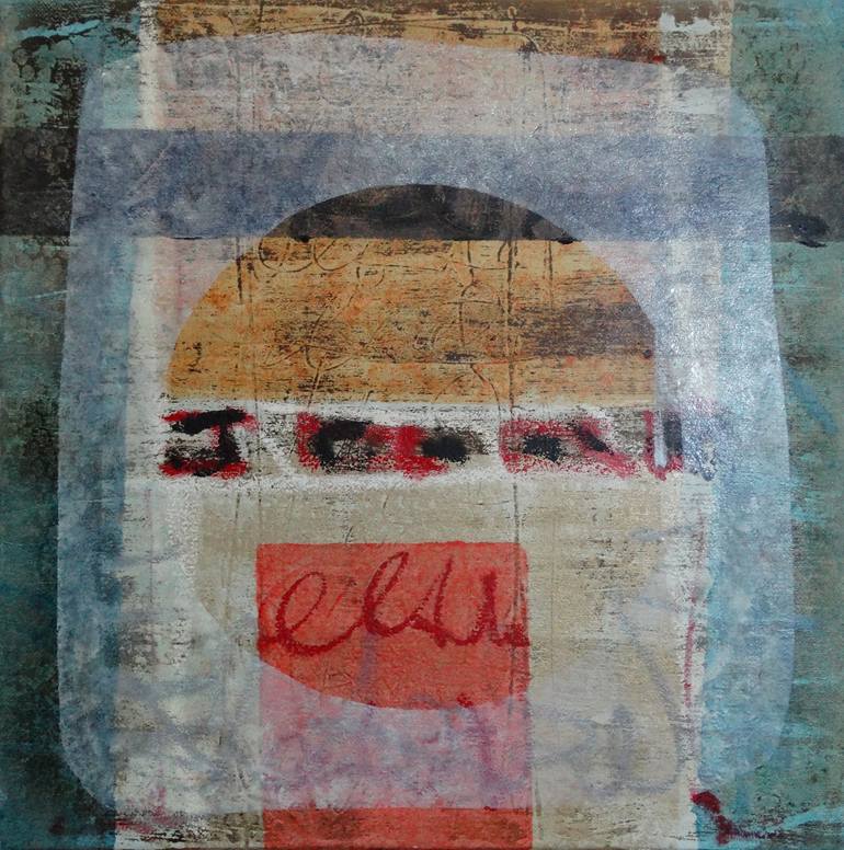 Lunette 19A02 60x60 Painting by Paolo Sistilli | Saatchi Art