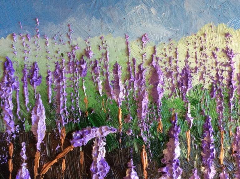 Flower Field # 1 Painting by E Art | Saatchi Art