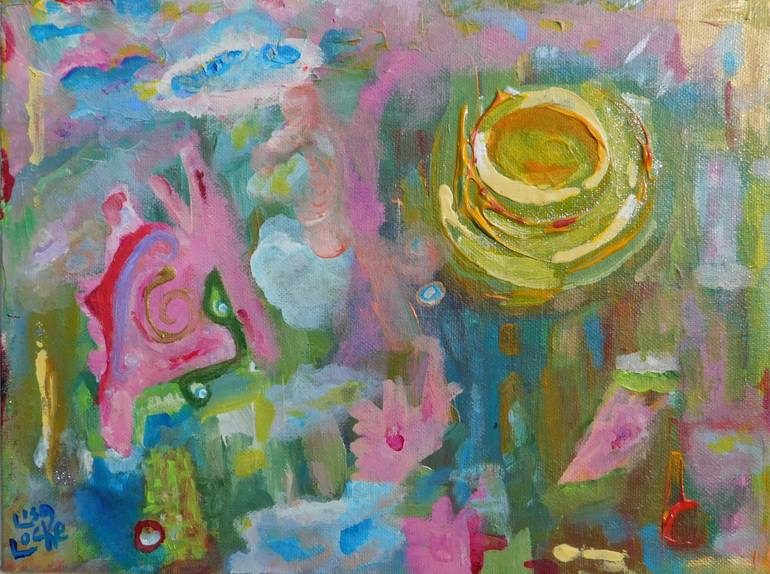 Interim Holiday Painting by Lisa Locke | Saatchi Art