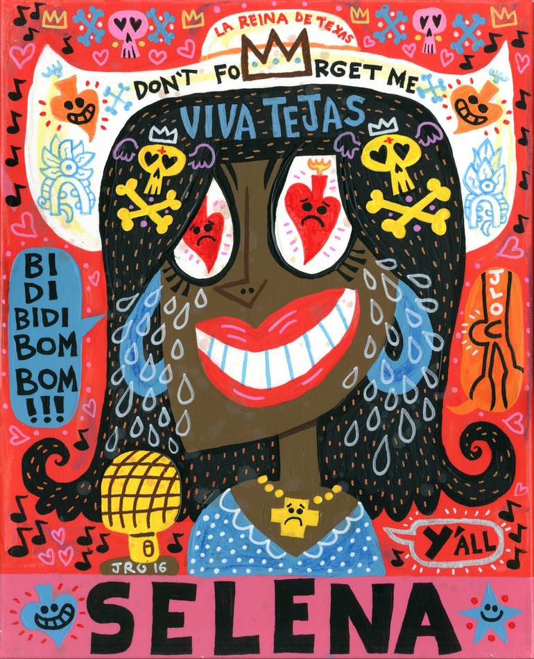 TEX MEX SUPER NOVA Painting by Jorge Gutierrez | Saatchi Art