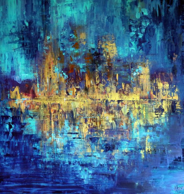 City Beat Painting by Kari Powell | Saatchi Art