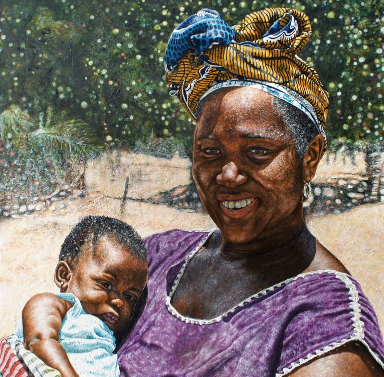 Roots Painting by Alan Glasspool | Saatchi Art