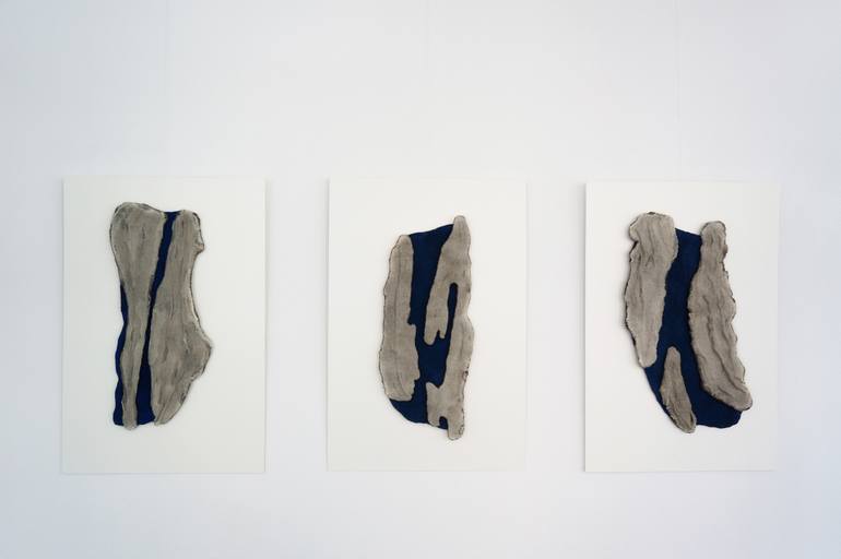 Water land 3 Painting by Miriam Verbeek | Saatchi Art