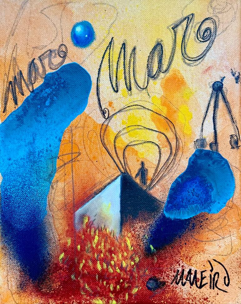 Mar mar Painting by Carlos Maneiro | Saatchi Art