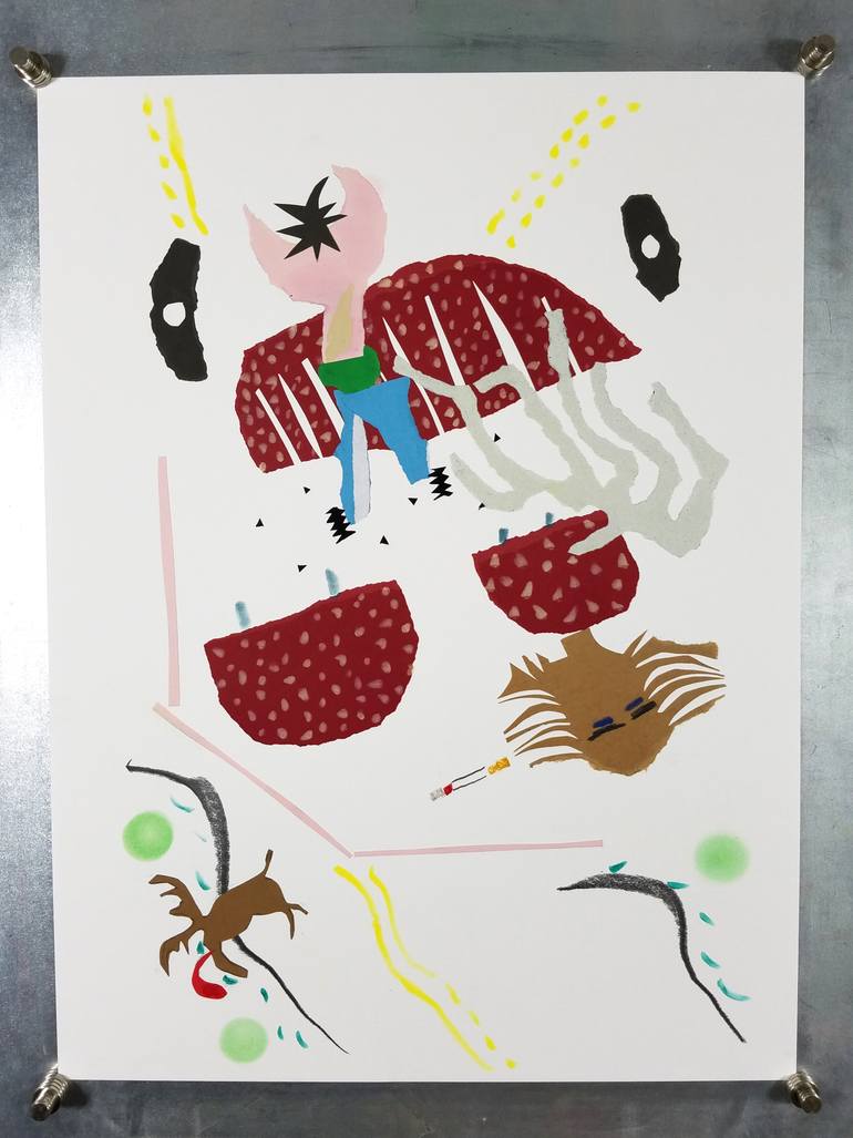 '75 Cutlass Drawing by Nepenthe Kushtul | Saatchi Art