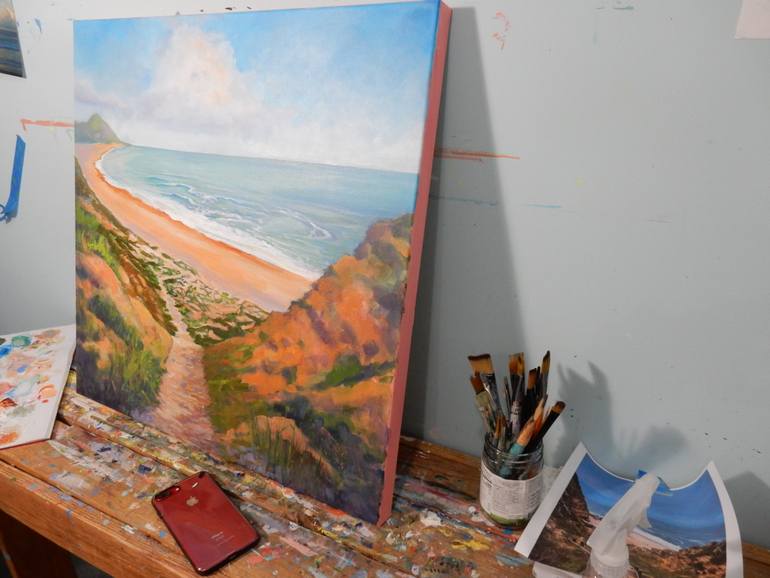 Caribbean Dreams Painting by Joy Parks Coats | Saatchi Art