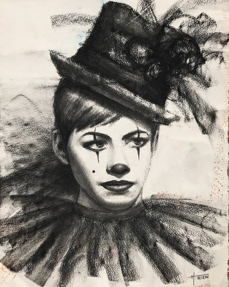 Pretty Penny Drawing by Heather Olsen | Saatchi Art