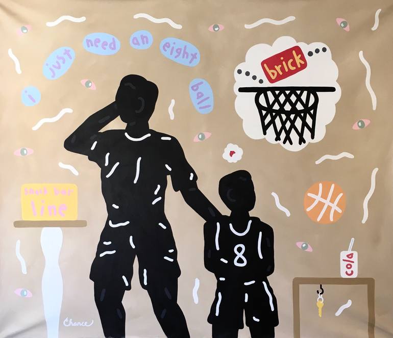 Triggers Painting by Chance Cooper | Saatchi Art