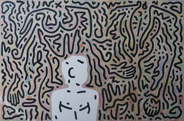 Life of the Party Painting by Chance Cooper | Saatchi Art