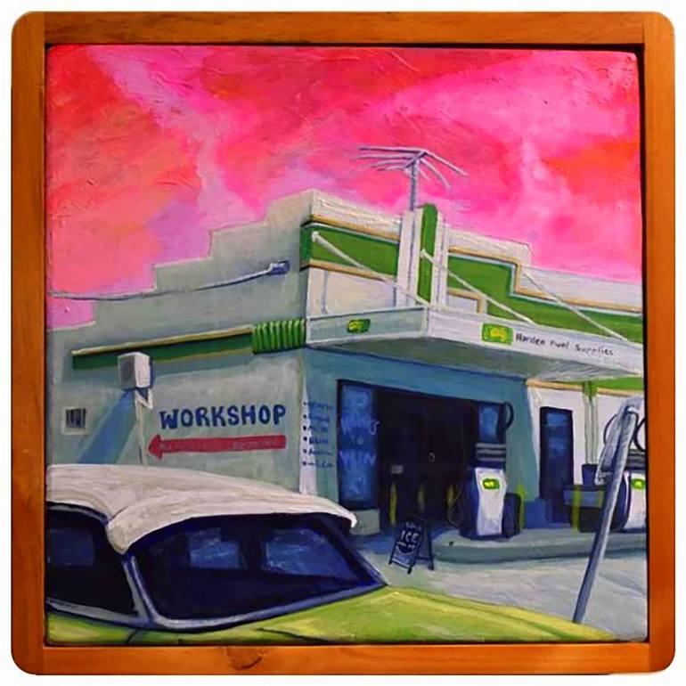 Harden fuel Painting by Ellie Kaufmann | Saatchi Art
