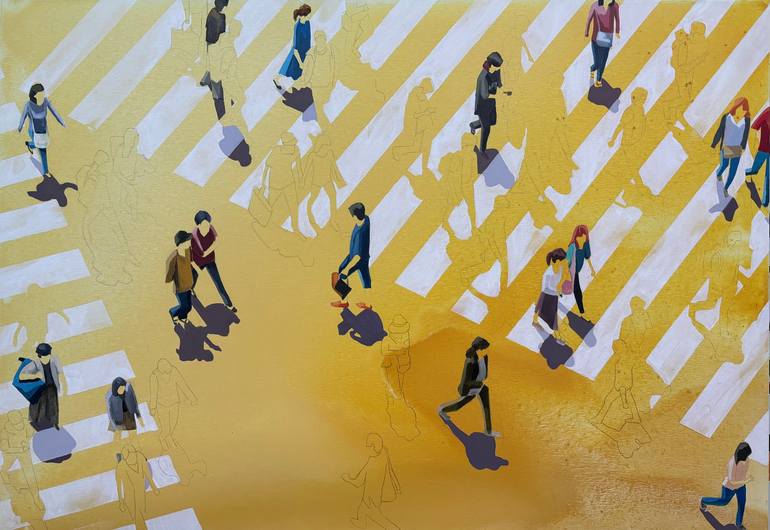 Happy days Painting by Martta Garcia | Saatchi Art