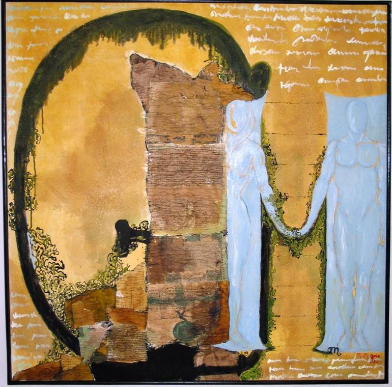 Monolithic sign Collage by Goia Maria | Saatchi Art