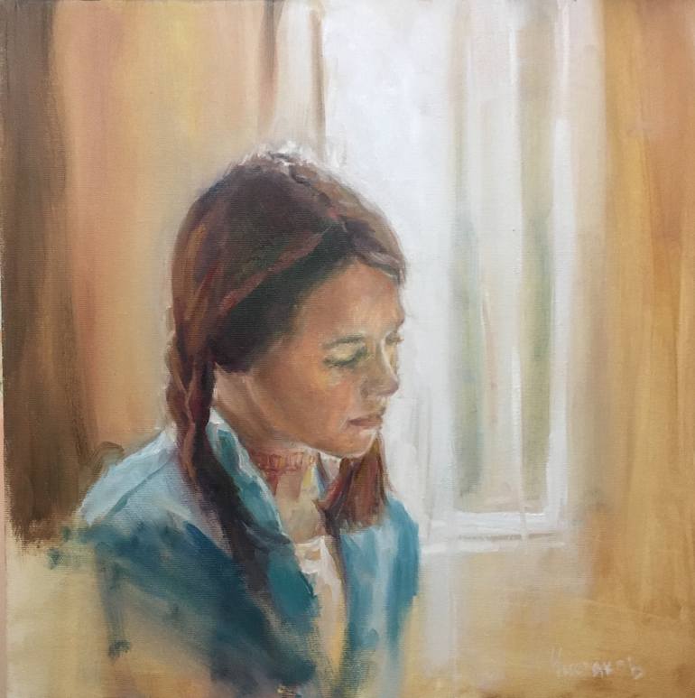 Morning Oil Painting On Canvas Original Art Painting by Vsevolod ...