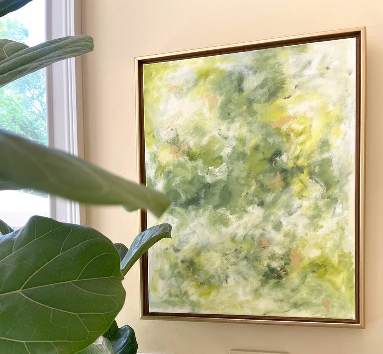 Spring Greens Painting by Diane Micklin | Saatchi Art